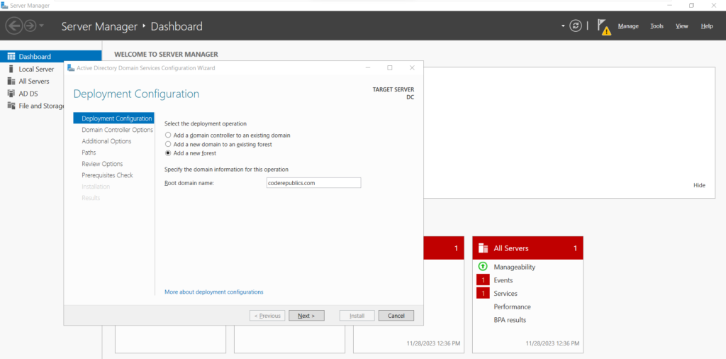 How to Promote a Server to a Domain Controller - A step-by-step guide - CodeRepublics